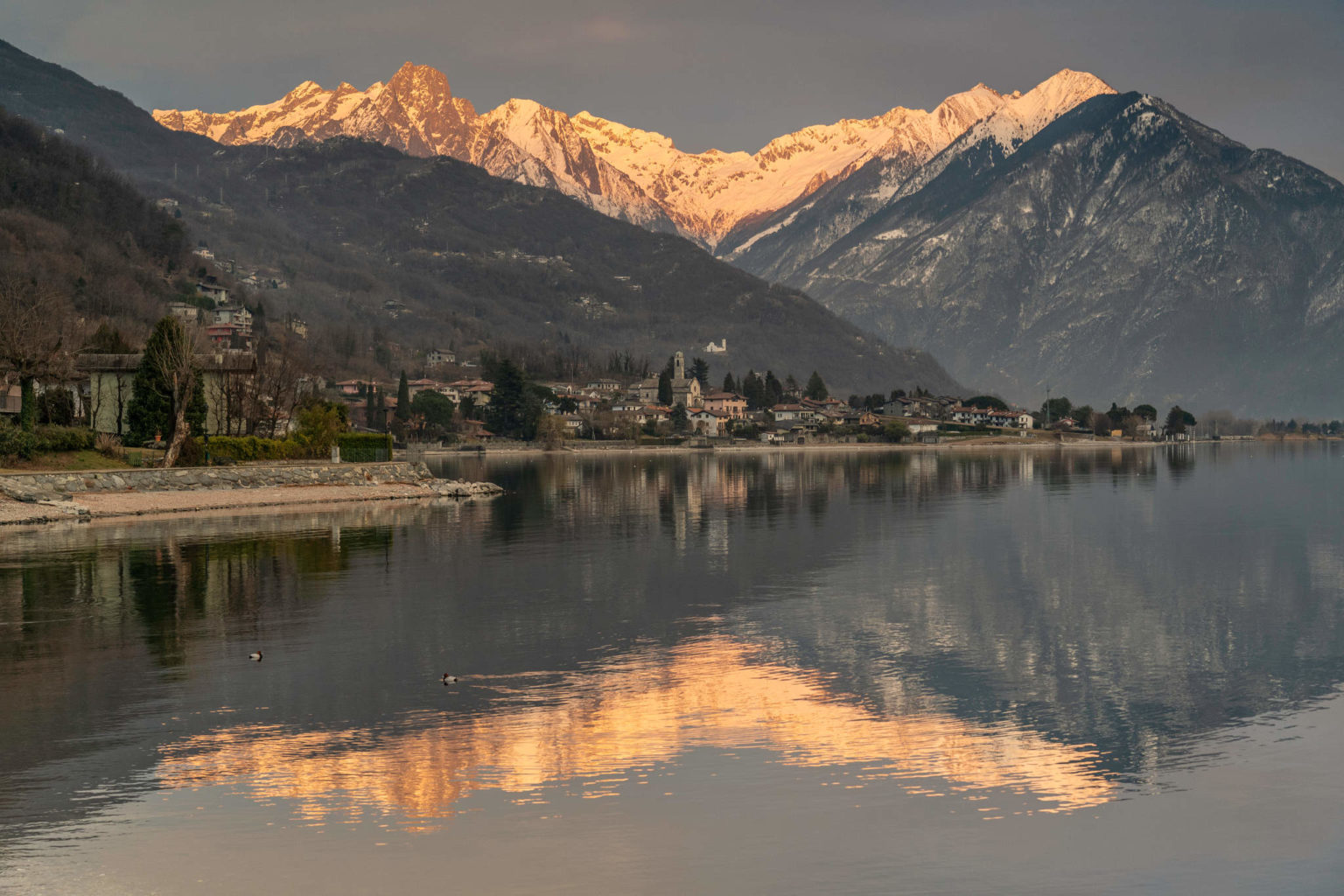Gera Lario - panorama con Sasso Manduino_Emilio Buzzella - Lago di Como ...