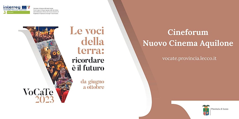 VoCaTe-Le voci della terra: ricordare è futuro - Lago di Como e Valsassina